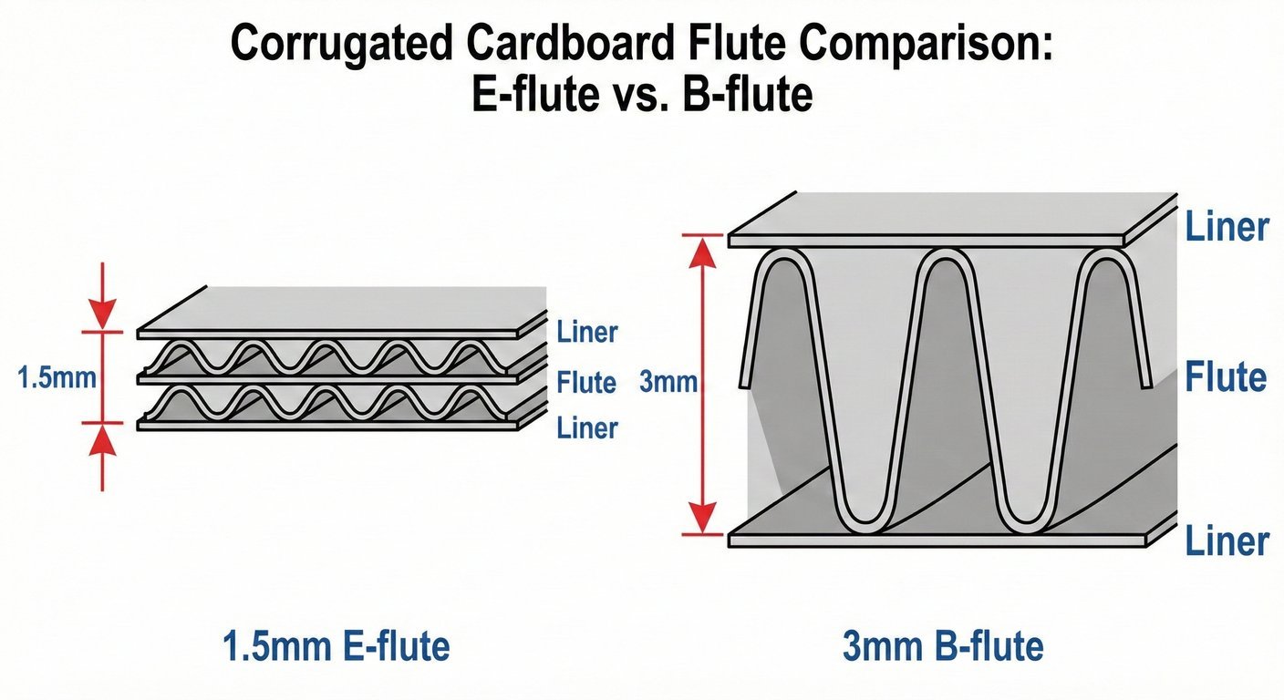 Complete Guide to Corrugated Flute Types: E, B, and BC Explained ...