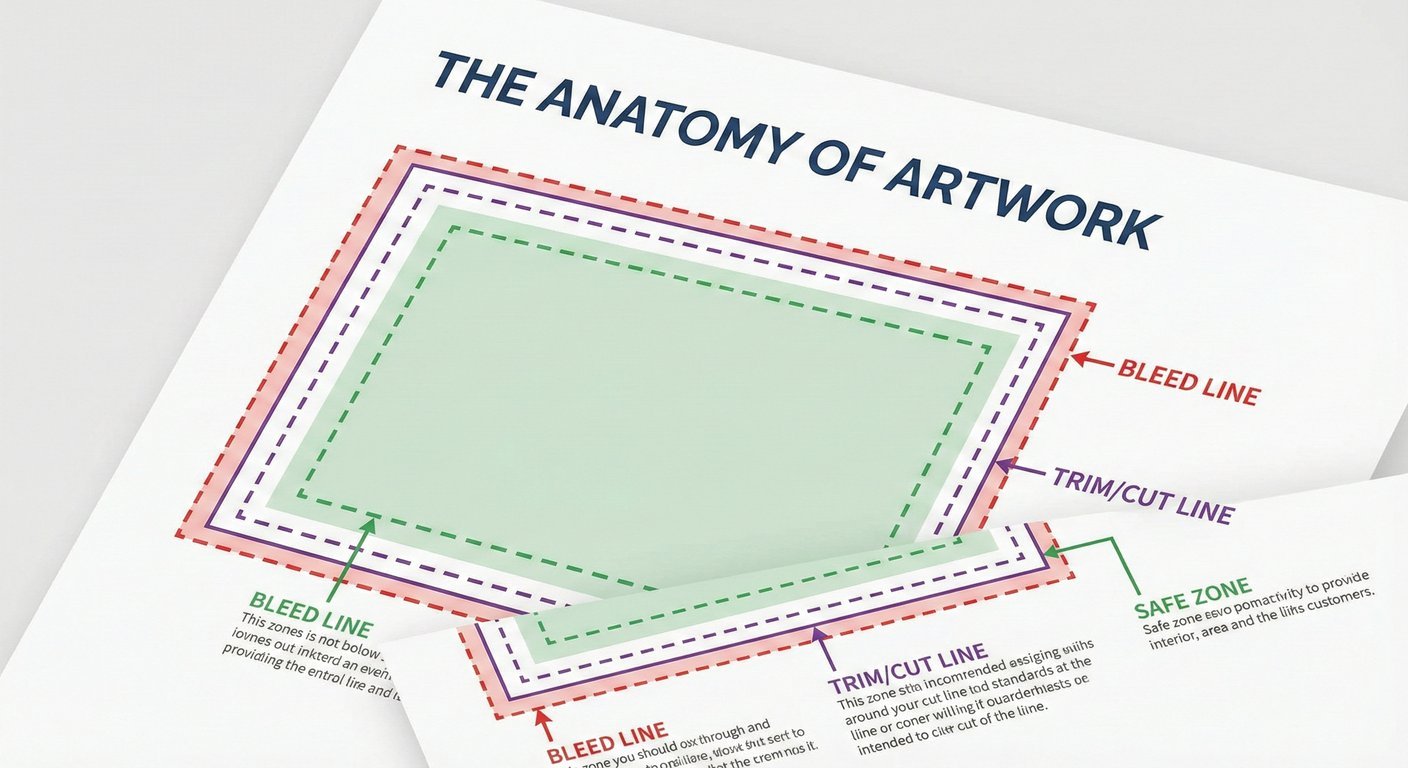 Dieline and Bleed: The 3-Minute Guide to Print-Ready Packaging | Gangda ...